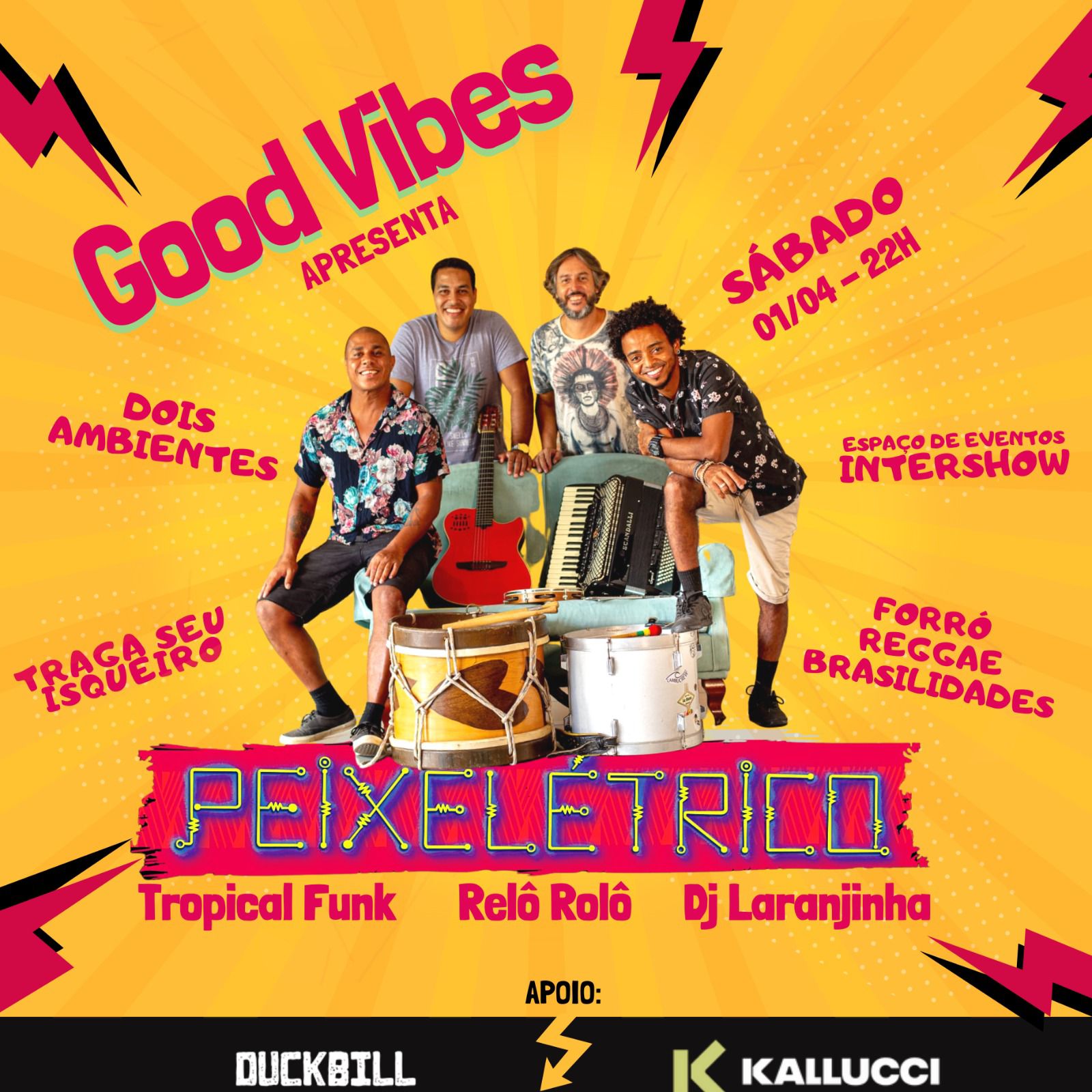 Peixe Eletrico - Duoticket Peixe Eletrico - Duoticket